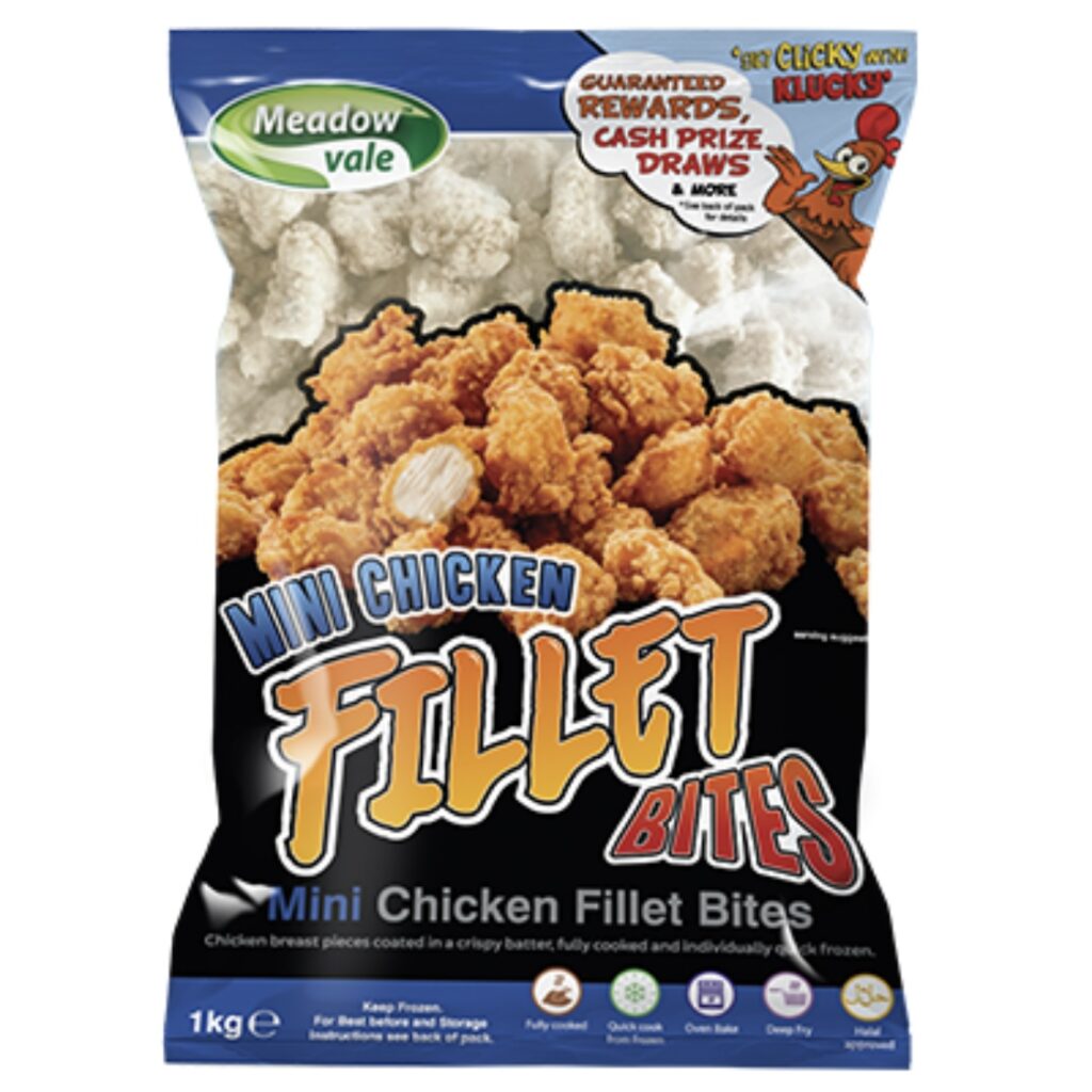 Meadow Vale Mini Chicken Fillet Bites 1Kg – M.A. Brother Cash & Carry